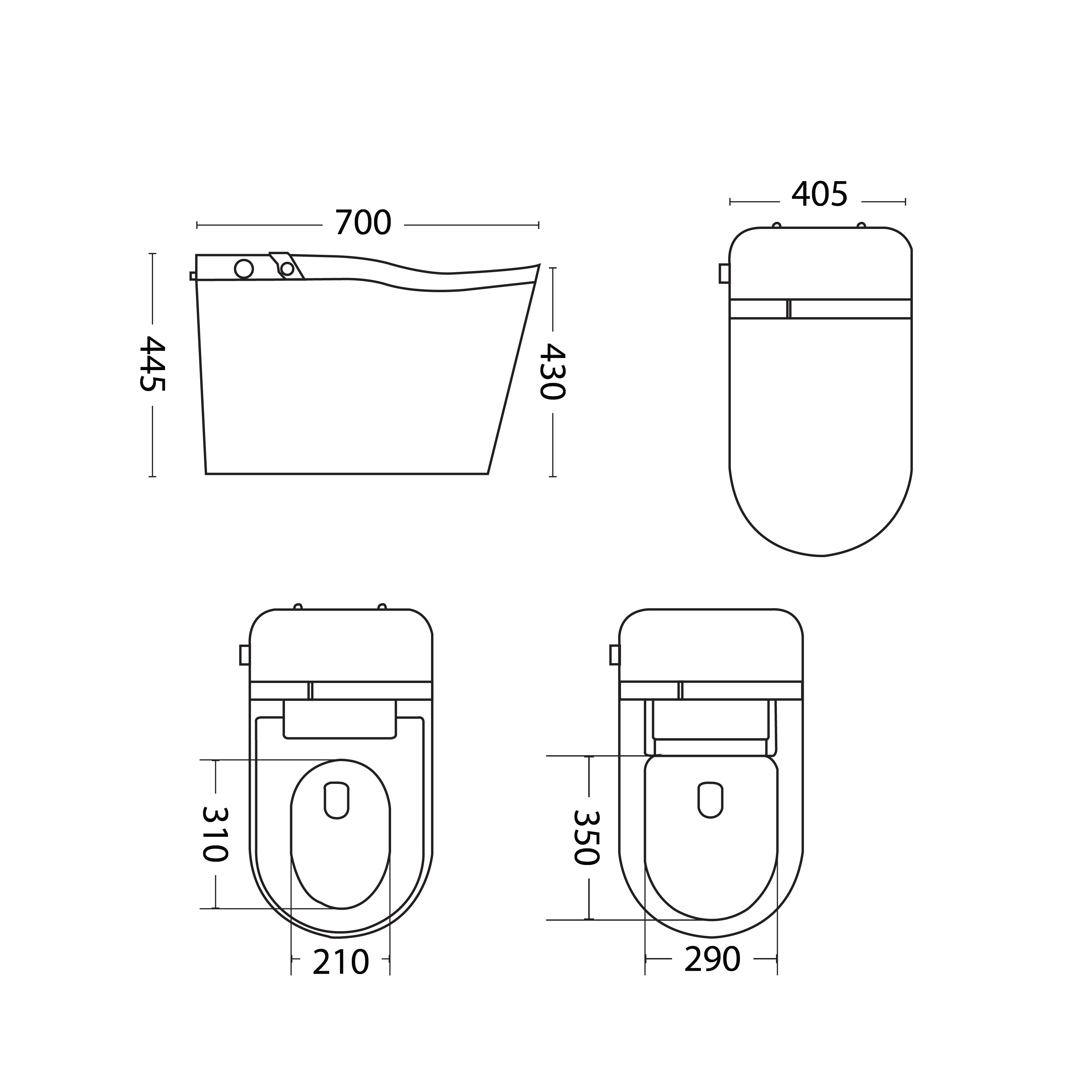 WATER CLOSET : SRTWC192